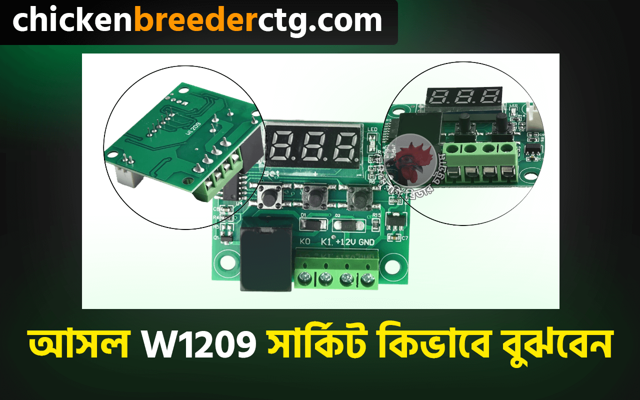 আসল W1209 Controller কিভাবে বুঝবেন - দেশি মুরগি ব্রিডার চট্টগ্রাম